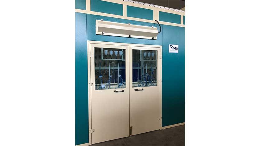 Our Services | Rota Machine - Wet Painting Booth with Solid Filter