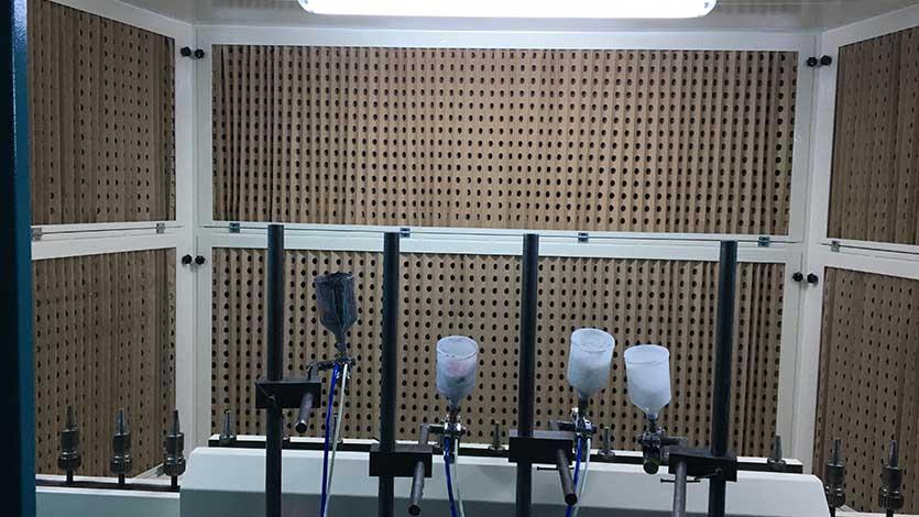 Our Services | Rota Machine - Wet Painting Booth with Solid Filter